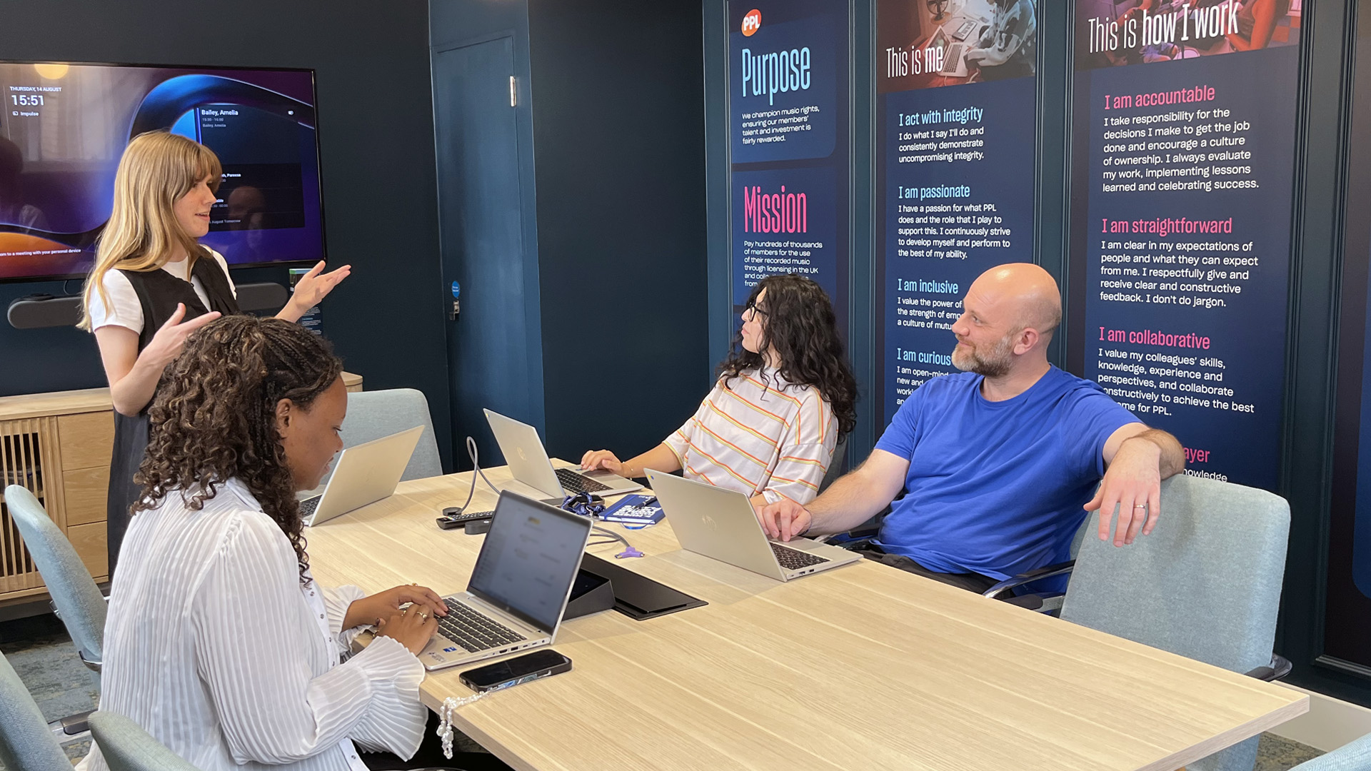 Working here: Values, Culture & Mission - Music Careers | PPL